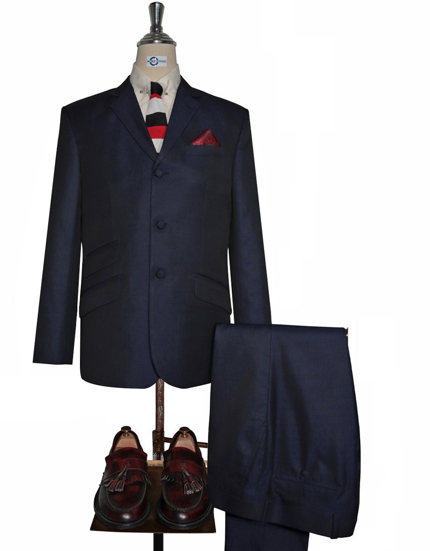 Two Tone Suits - Mod Fashion Tailored Fit Suit for Men – Modshopping ...