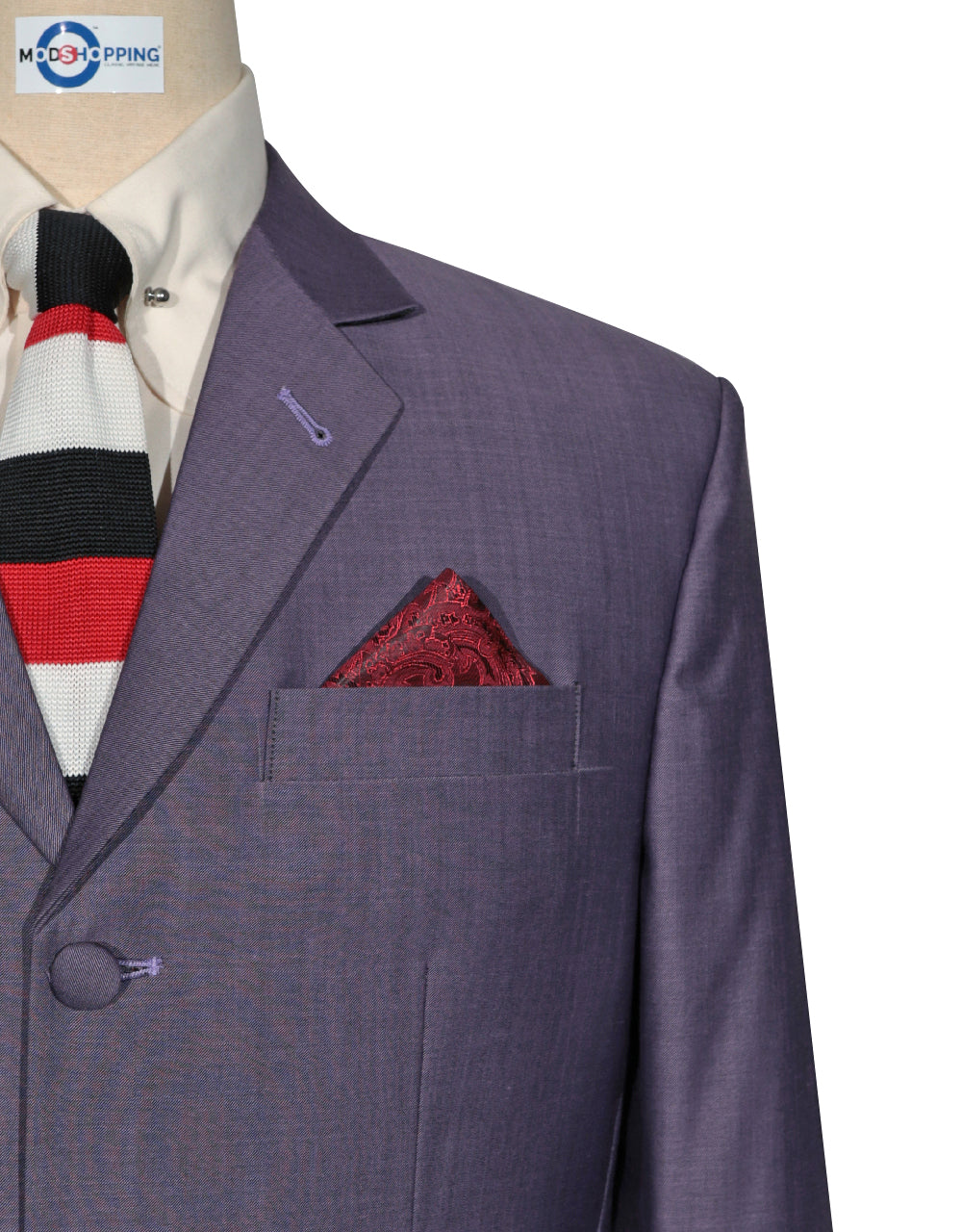 Two Tone Suits - Mod Fashion Tailored Fit Suit for Men – Modshopping ...