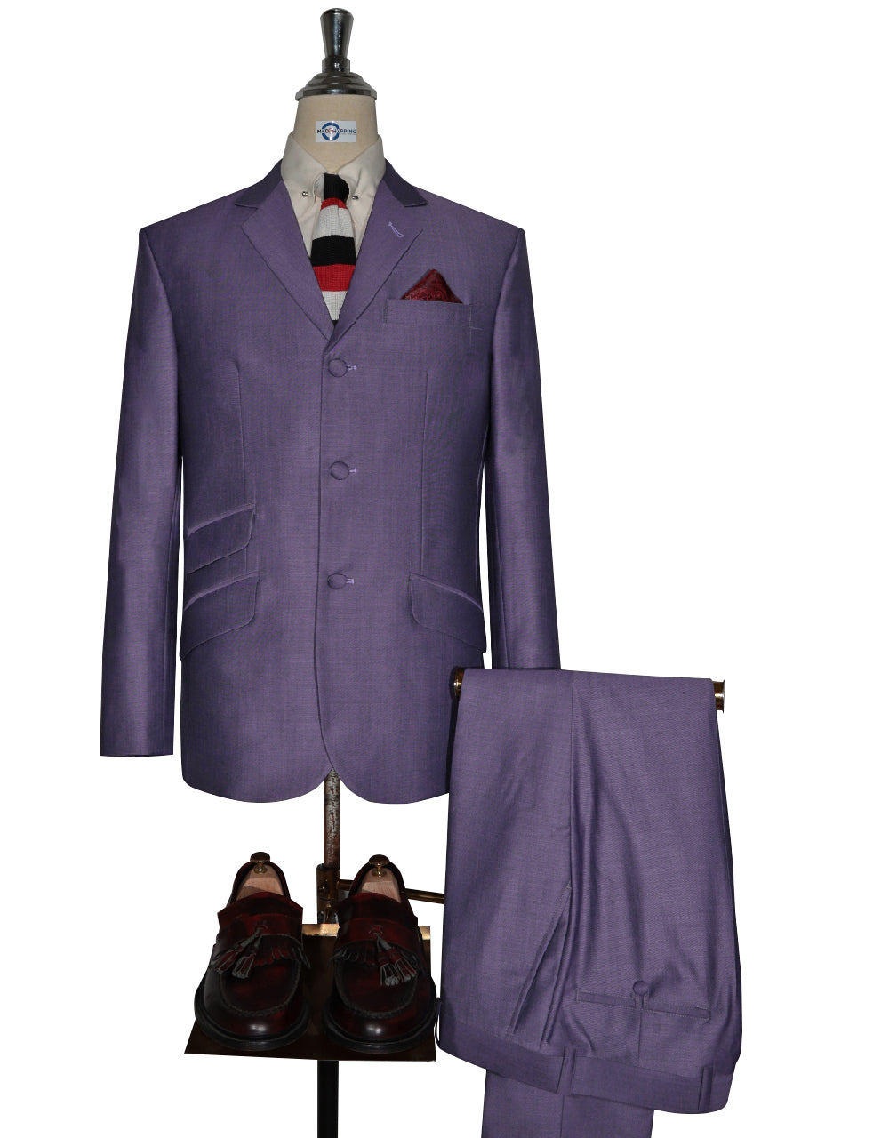 Two Tone Suits - Mod Fashion Tailored Fit Suit for Men – Modshopping ...