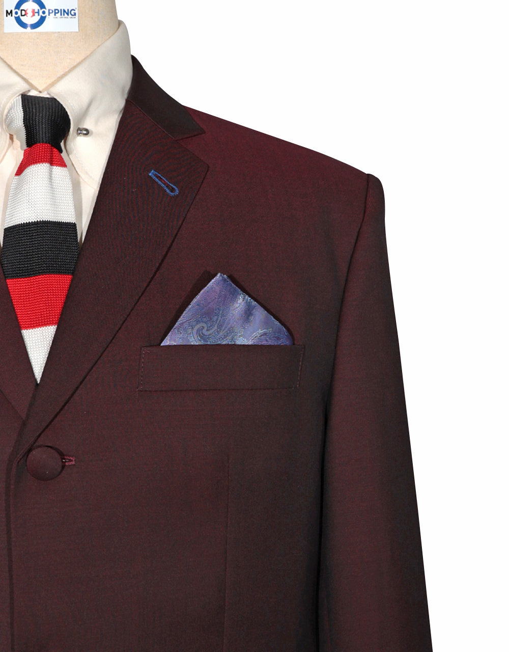 Two Tone Suits - Mod Fashion Tailored Fit Suit for Men – Modshopping ...