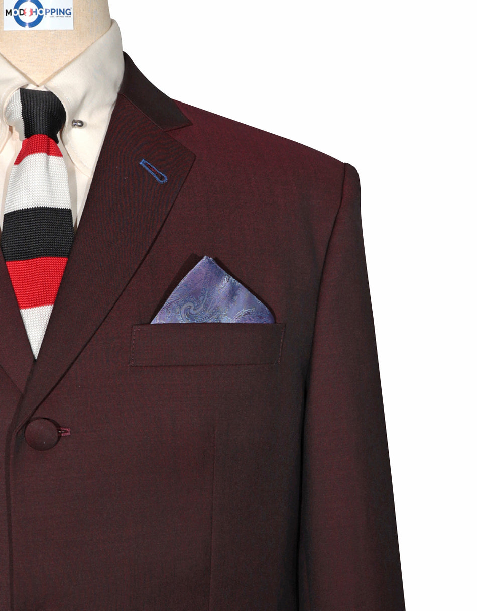 Two Tone Suits - Mod Fashion Tailored Fit Suit for Men – Modshopping ...